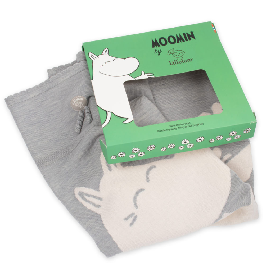 Lillelam Blanket Moomin 100% Merino | Lillelam